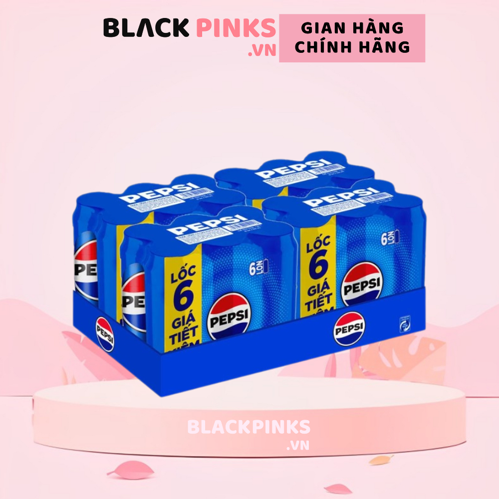 Thùng 24 lon nước ngọt Pepsi lon 320ml | Shopee Việt Nam