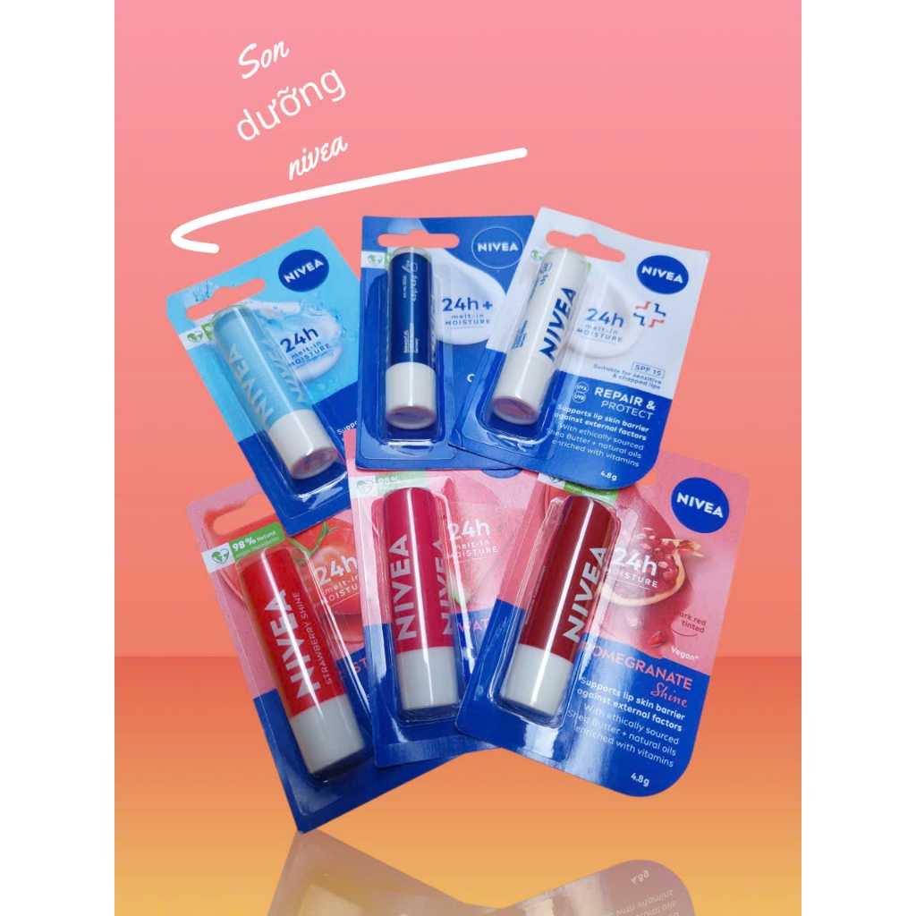 Son Dưỡng NIVEA Úc Lip Bill 4.8g Cho Môi Khô | Shopee Việt Nam