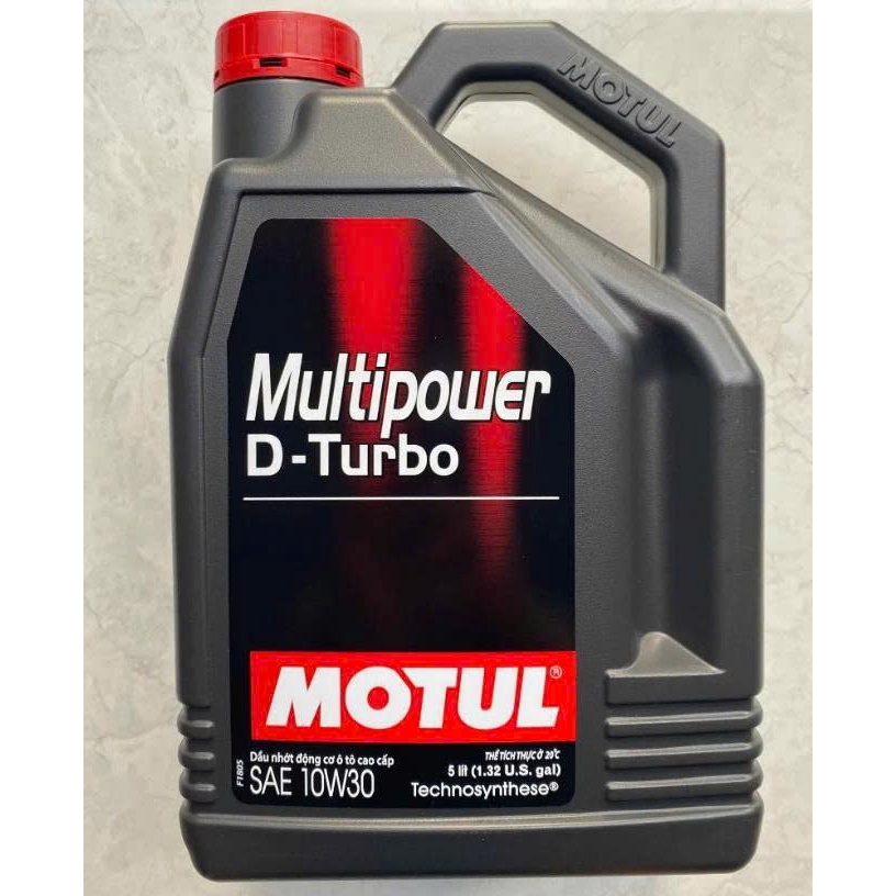 Combo nhớt motul Multipower D-Turbo 10w30 5 lít và 1 lít | Shopee Việt Nam