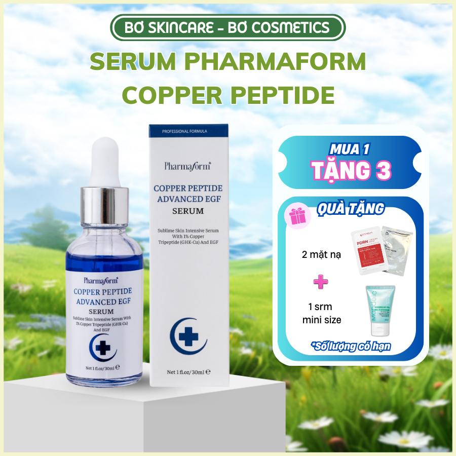Serum Pharmaform Copper Peptide Advanced EGF - Tinh Chất Đồng Peptide ...