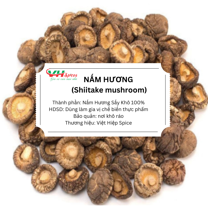 NẤM HƯƠNG NÚT 1cm - 2cm KHÔ – NGUYÊN CHẤT, THƠM NGON, DỄ CHẾ BIẾN ...