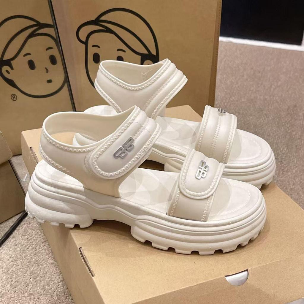 Giày Nữ Sandal Quai Ngang Hai Mầu SD27 Mẫu 5217 Chất Liệu Cao Cấp Đa ...
