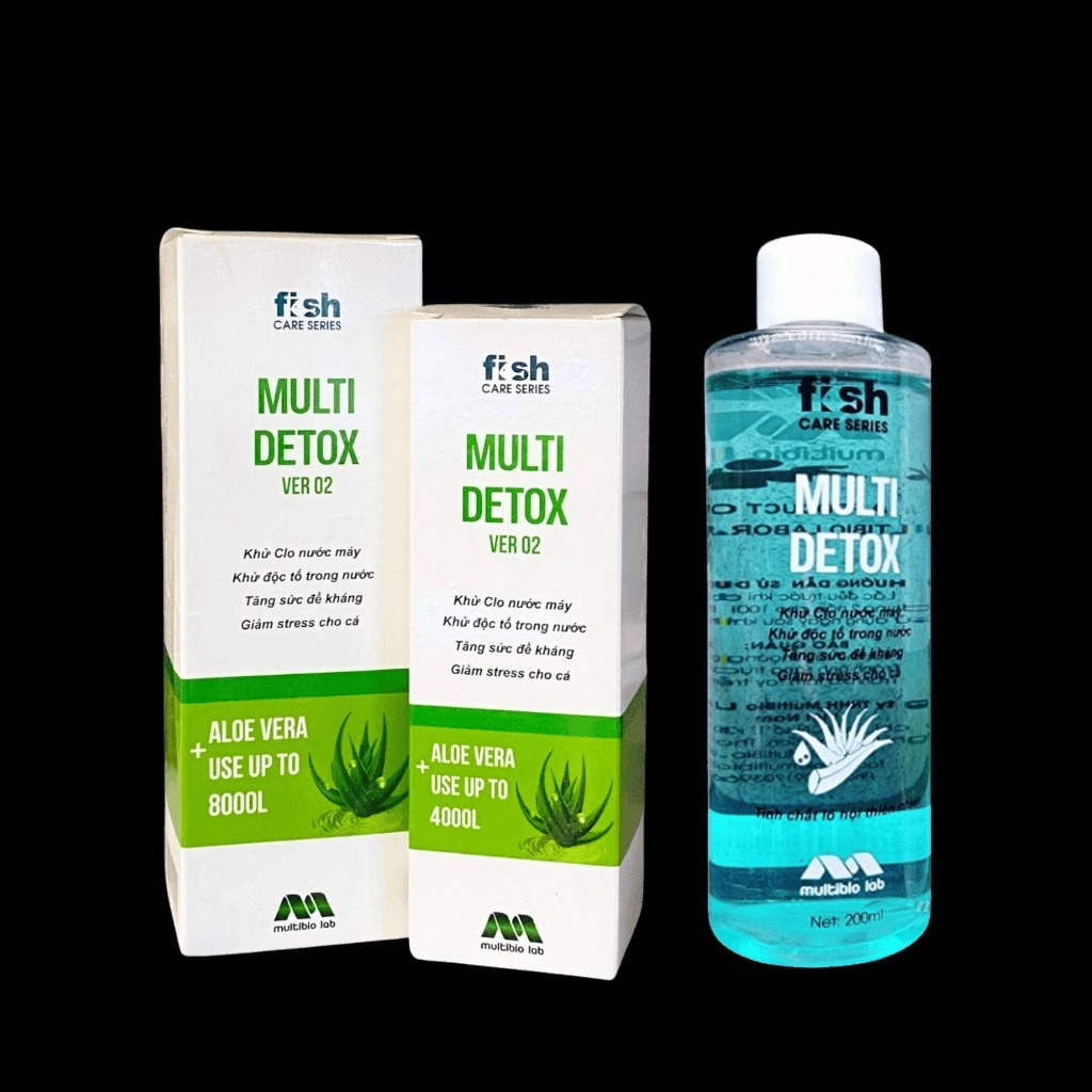 Dung Dịch Multi Detox - Tăng Đề Kháng, Khử Clo, Khử Độc Tố Cho Cá Cảnh ...