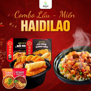Lẩu tự sôi & miến haidilao ăn liền full vị chua cay cà chua mala | Shopee Việt Nam