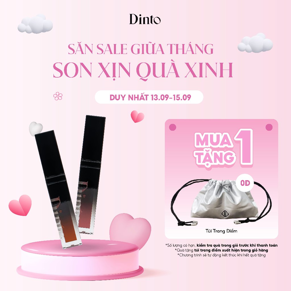 [Peter & Wendy Collection] Son Thuần Chay Dinto Lip Enamel | Shopee Việt Nam