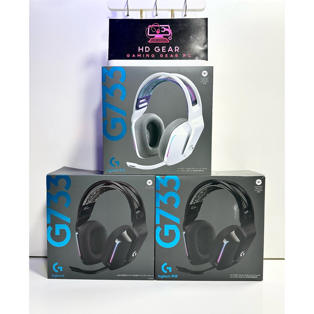 Tai nghe gaming không dây Logitech G733 - RGB, màn loa Pro-G, Mic Blue ...