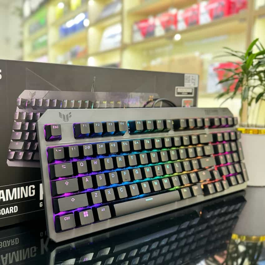 Bàn phím cơ Asus TUF Gaming K3 Gen II ( 97 Phím, RGB, Quang cơ học ...