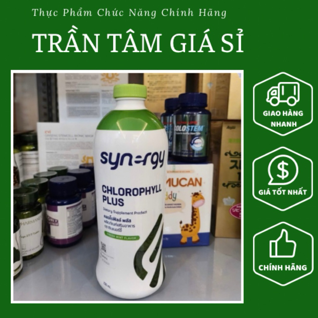 Diệp Lục nước Synergy Liquid Chlorophyll Plus mẫu mới | Shopee Việt Nam
