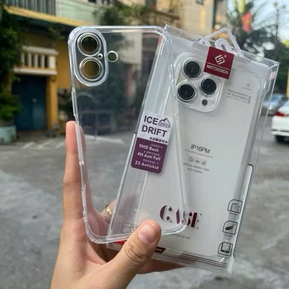 Ốp Lưng Trong Suốt Silicon Hiệu KST Design Dành Cho Các Dòng iphone Từ ...