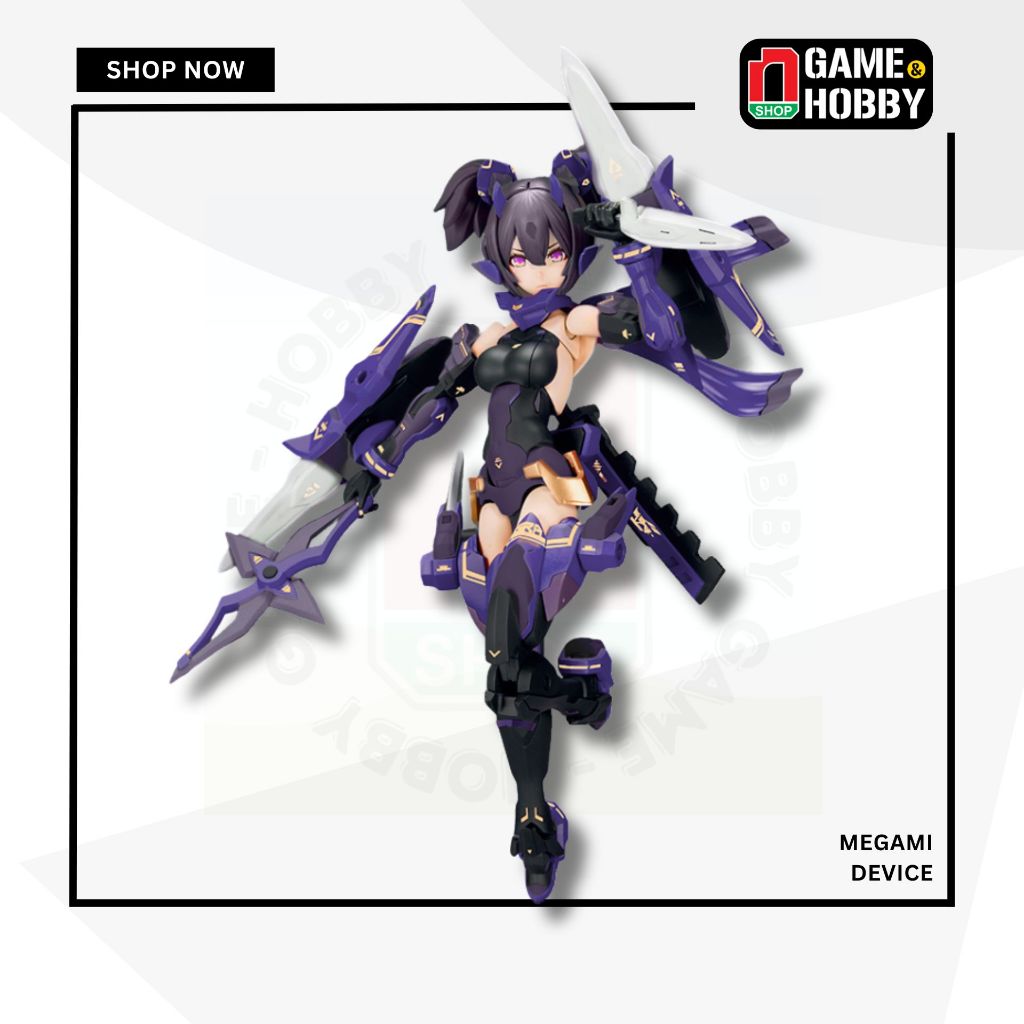 ASRA Ninja Shadow Edition Megami Device KP486 - Mô hình lắp ráp chính ...