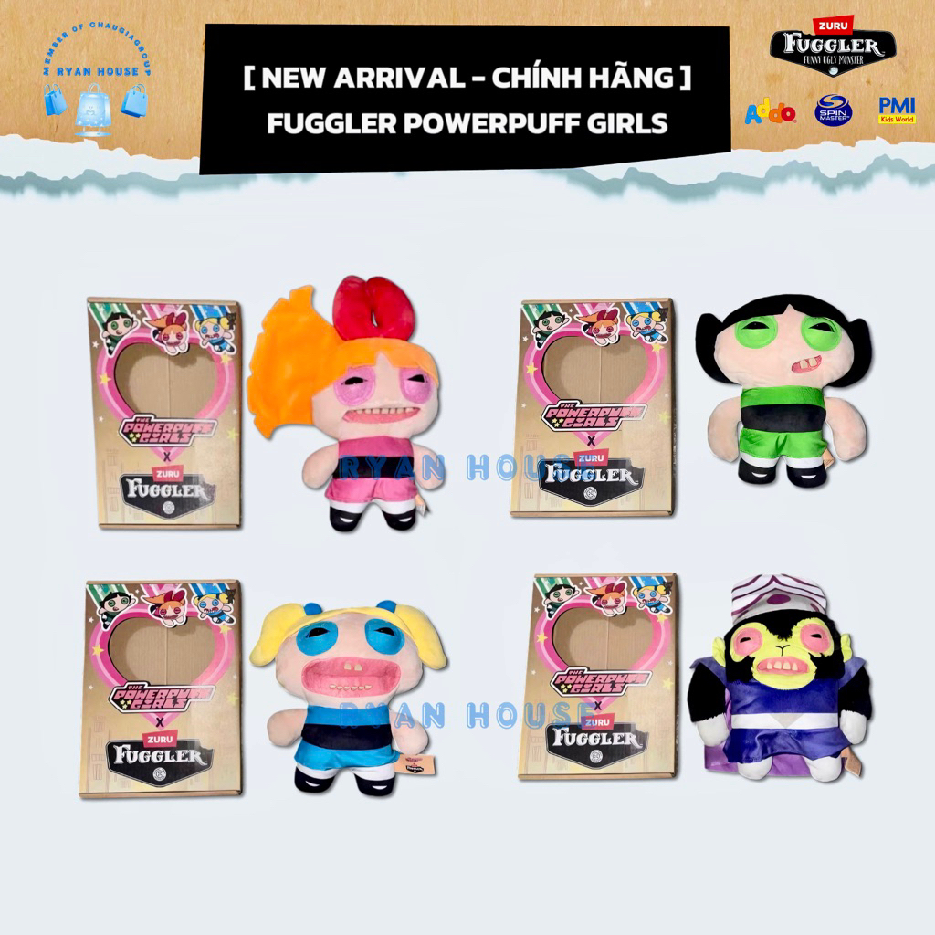 [ NEW ARRIVAL - CHÍNH HÃNG ] FUGGLER POWERPUFF GIRLS (LIÊN HỆ KHI ĐẶT ...