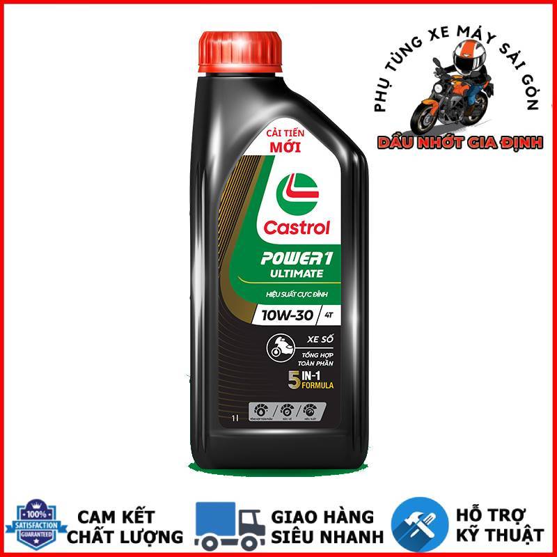 Nhớt tổng hợp CASTROL POWER1 ULTIMATE 10W30 chính hãng | Shopee Việt Nam