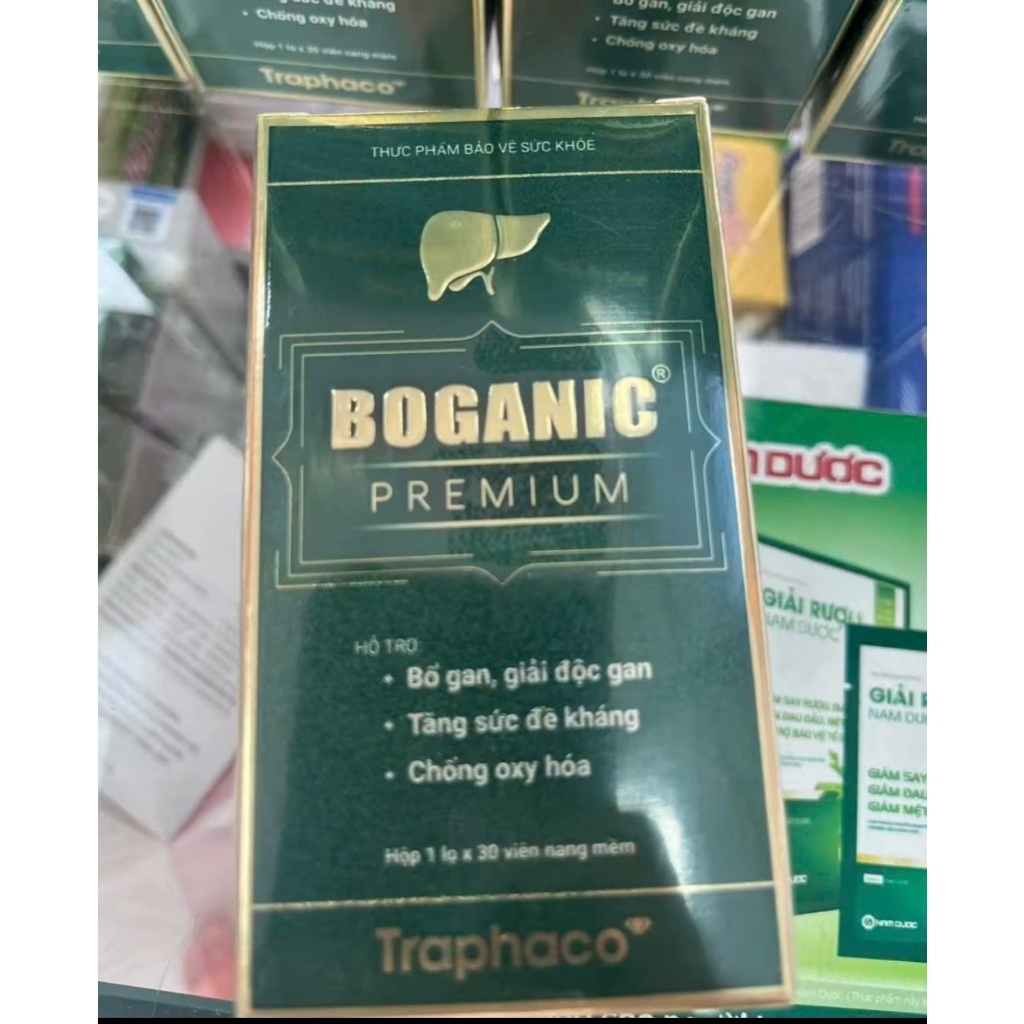 VIÊN UỐNG BOGANIC PREMIUM TRAPHACO(Mua 10 tặng 1) - Bổ Gan, Giải Độc ...