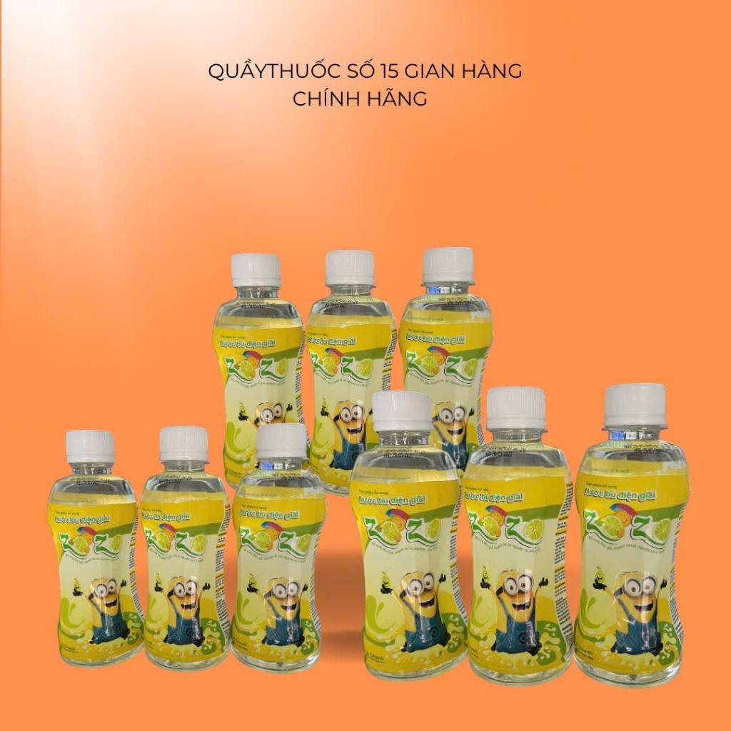 COMBO 10 CHAI BÙ NƯỚC ZOZO VỊ CHANH | Shopee Việt Nam