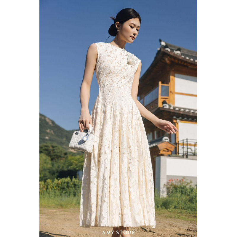 Vay Amy ren cut-out cheo mem mai | Shopee Việt Nam