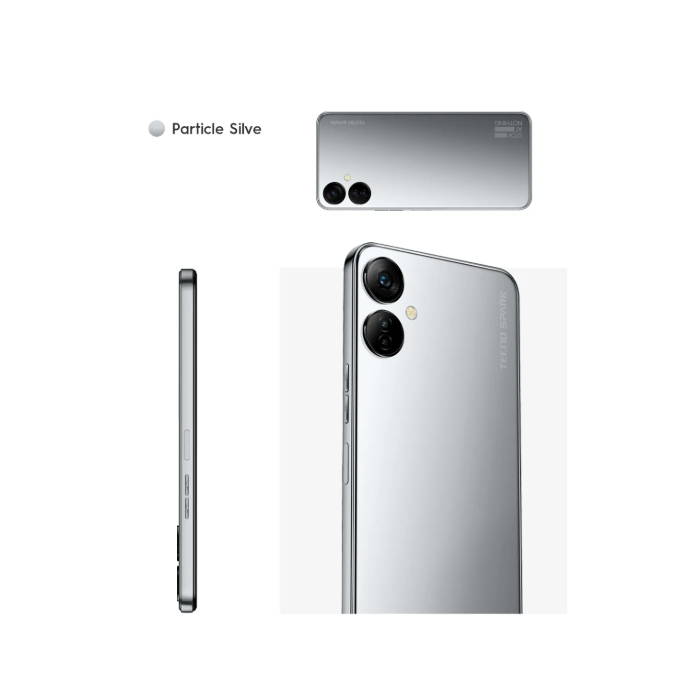 Điện thoại Techno Spark 9T 4GB RAM 64GB bộ nhớ trong màu bạc đã root ...
