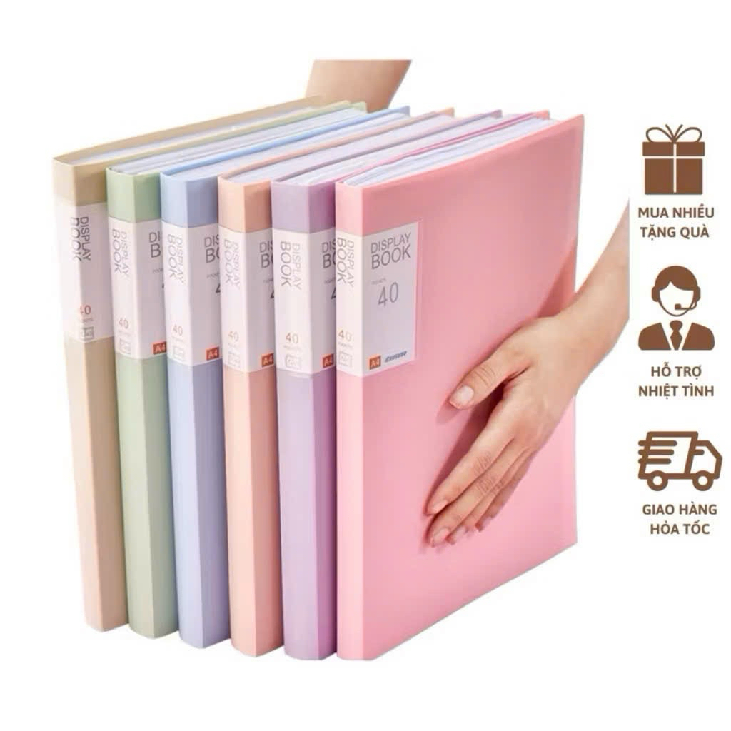 File lá A4 đựng tài liệu nhiều ngăn, Tệp đựng tài liệu 30 lá 60 lá chất ...