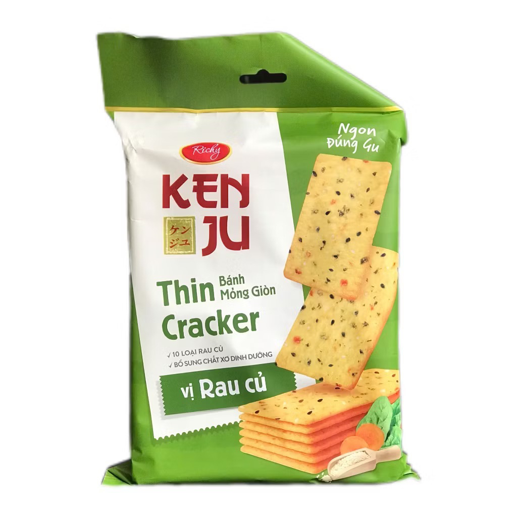Bánh quy rau củ Kenju Richy 192g/túi | Shopee Việt Nam