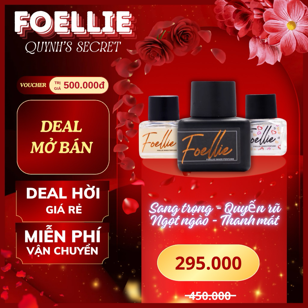 [DEAL MỞ BÁN][CHÍNH HÃNG]Nước hoa vùng kín Foellie Inner Perfume 5ml ...