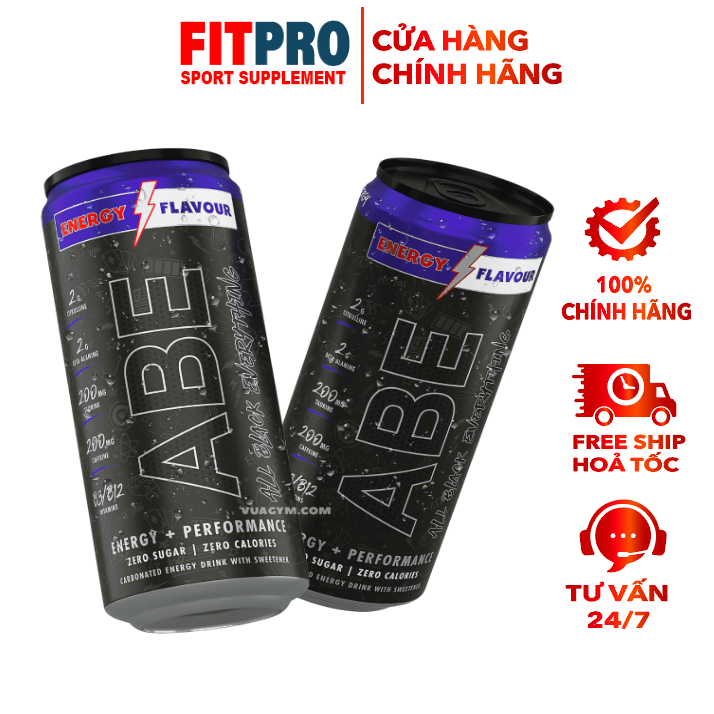 Applied Nutrition Lon ABE Pre-Workout (330ml) Hỗ Trợ Tăng Sức Mạnh Sức ...