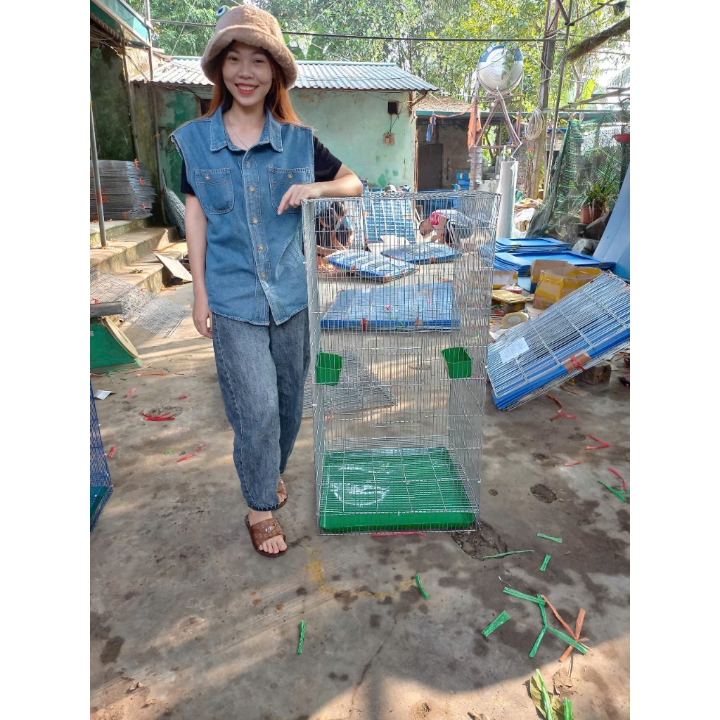 lòng avi nuôi chim vuông 50 cao 1m | Shopee Việt Nam