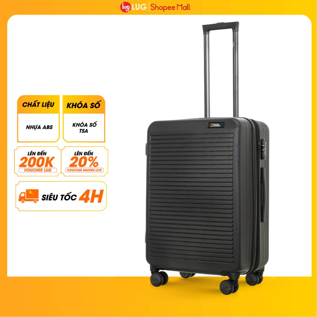 Vali Du Lịch LUG National Geographic S20/S24/S28 N171HA-01-06 Nhựa ABS ...