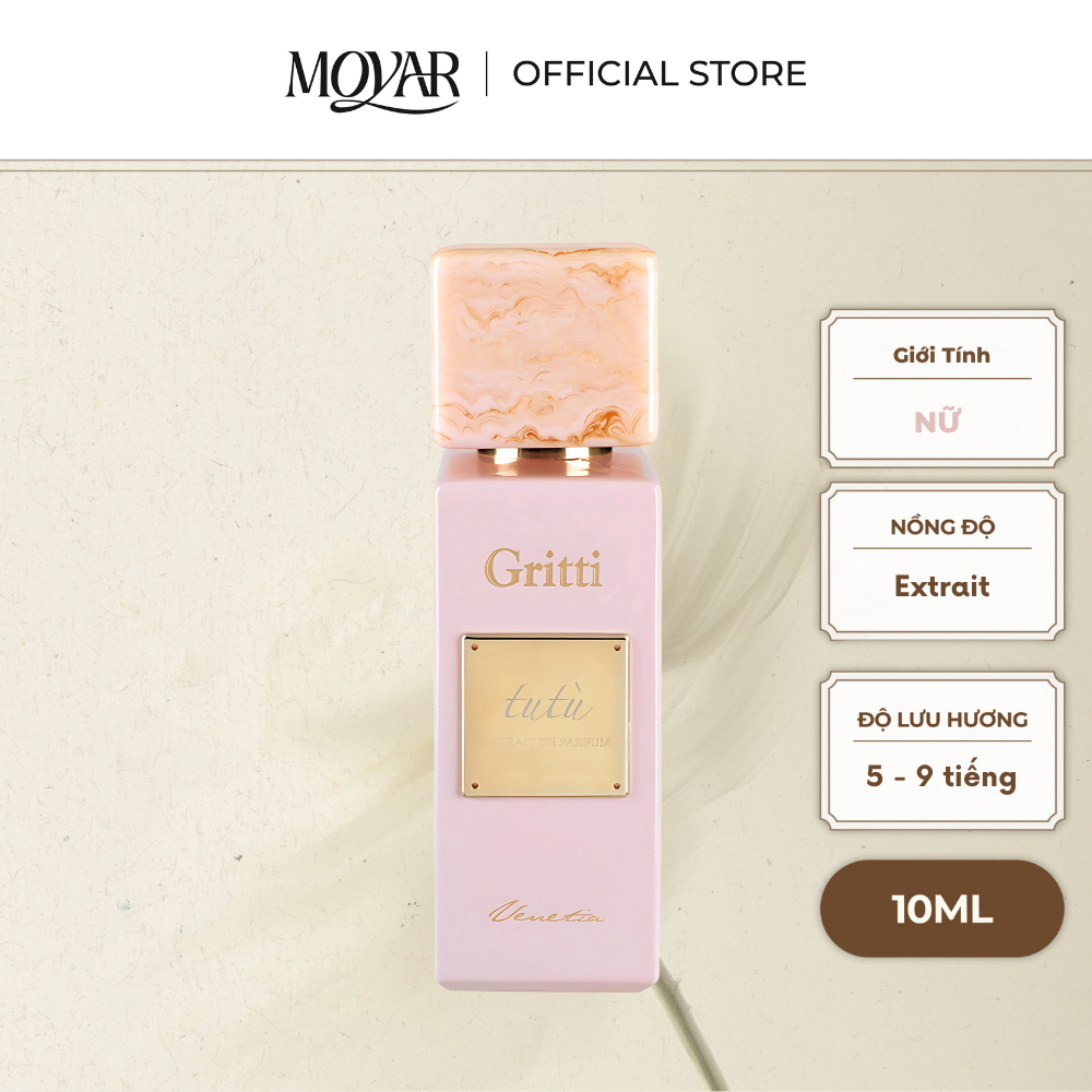10ml Gritti TuTù Extrait De Parfum | Nước hoa nữ | Moyar Perfume ...