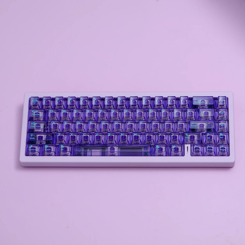 [Sẵn giao ngay] Keycap Aifei Clear PC trong suốt - 114 phím - Profile ...