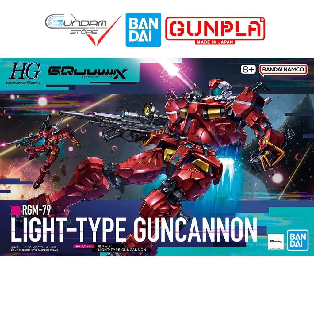 Mô Hình HG Light-type Guncannon Bandai 1/144 Mobile Suit Gundam ...