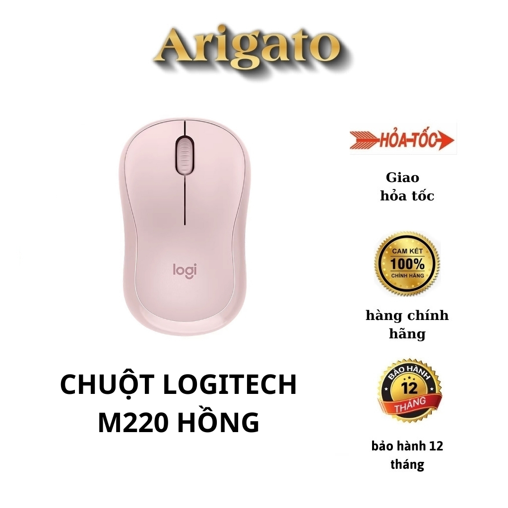 Chuột không dây, chuột máy tính Arigato m220 silent bluetooth.Tặng kèm ...