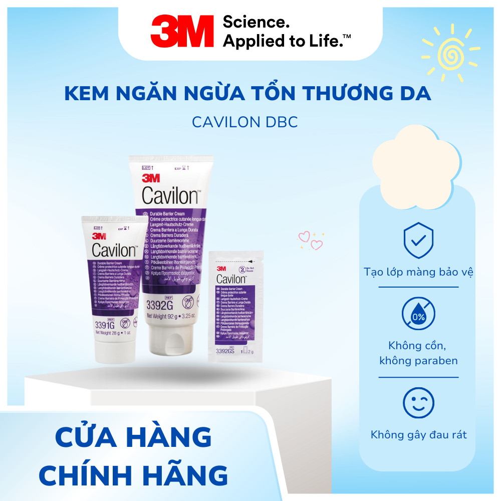 Cream Cavilon DBC 3M ngăn ngừa tổn thương da | Shopee Việt Nam