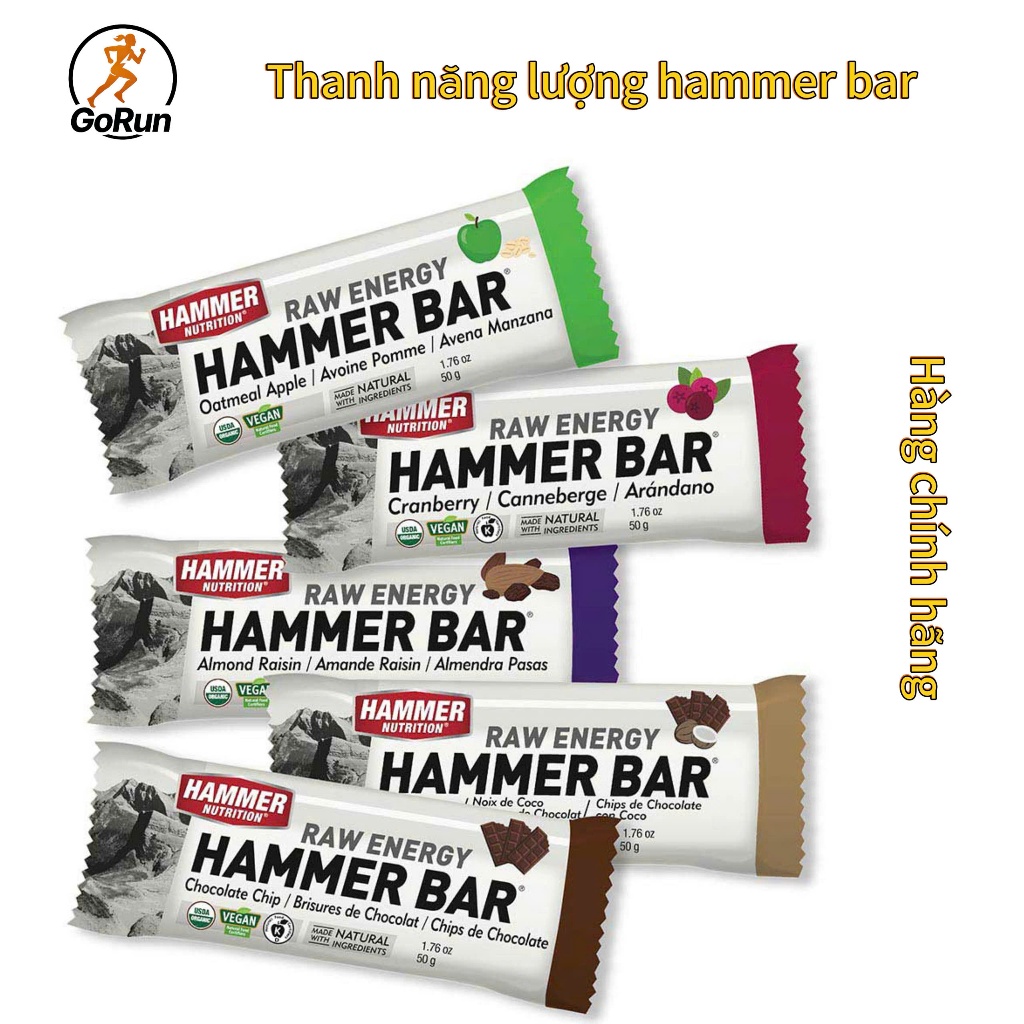 Thanh năng lượng Hammer Bar Hammer (Thanh 50g) | Shopee Việt Nam
