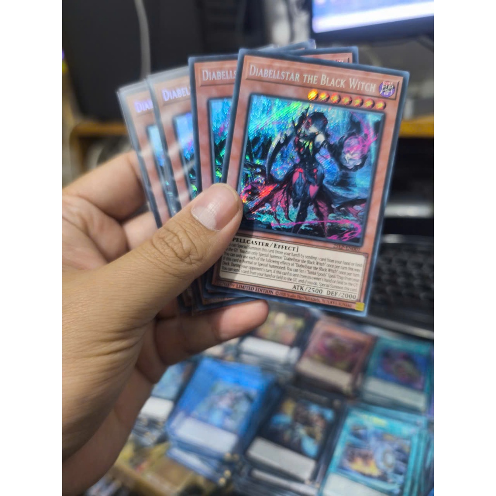 [Yugioh Funny Shop] 1 lá thẻ bài Diabellstar the Black Witch - 25LP ...