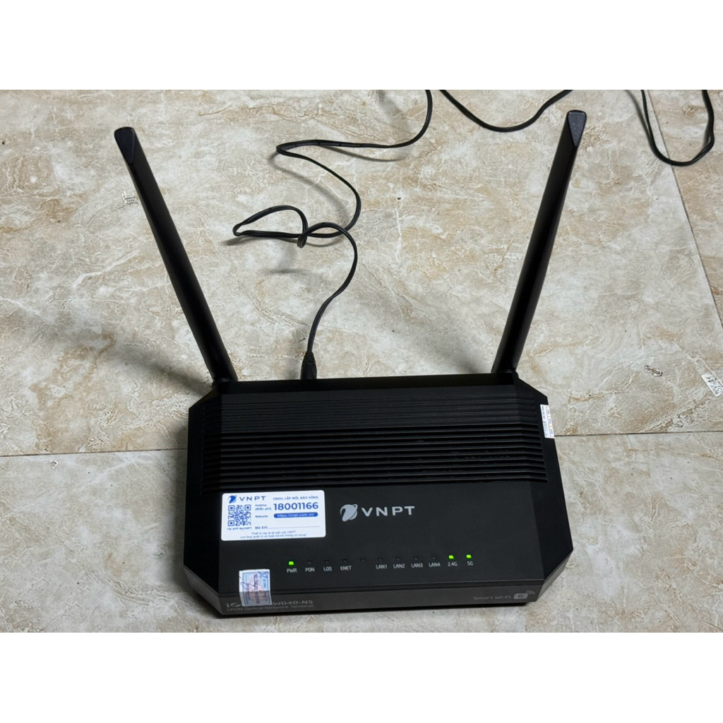 (Hàng cũ) Modem wifi 6 VNPT Igate GW040-NS AX3000 | Shopee Việt Nam