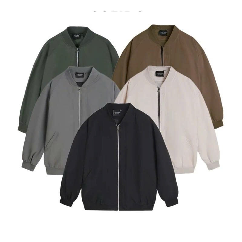 Áo khoác Bomber GIÓ TRƠN dù hai lớp trượt nước cản gió - Áo khoác Nam ...
