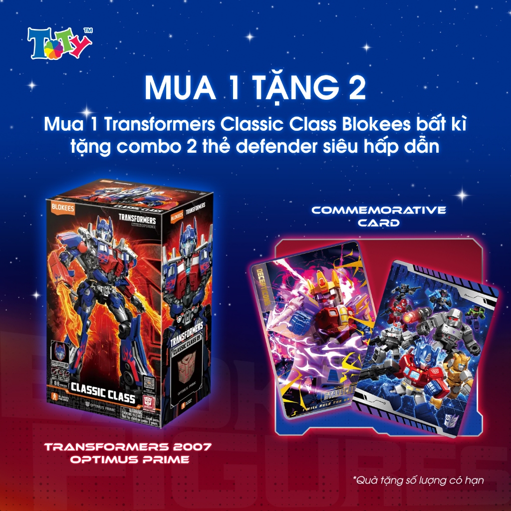 (Mua 1 Tặng 2) Mô Hình Lắp Ráp Transformers - CC09 - Optimus Prime ...