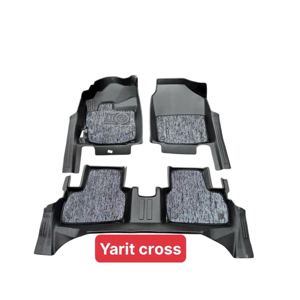 Lót sàn nhựa 5D Yaris Cross 2023 2024 2025 - kèm thảm rối cao cấp ...
