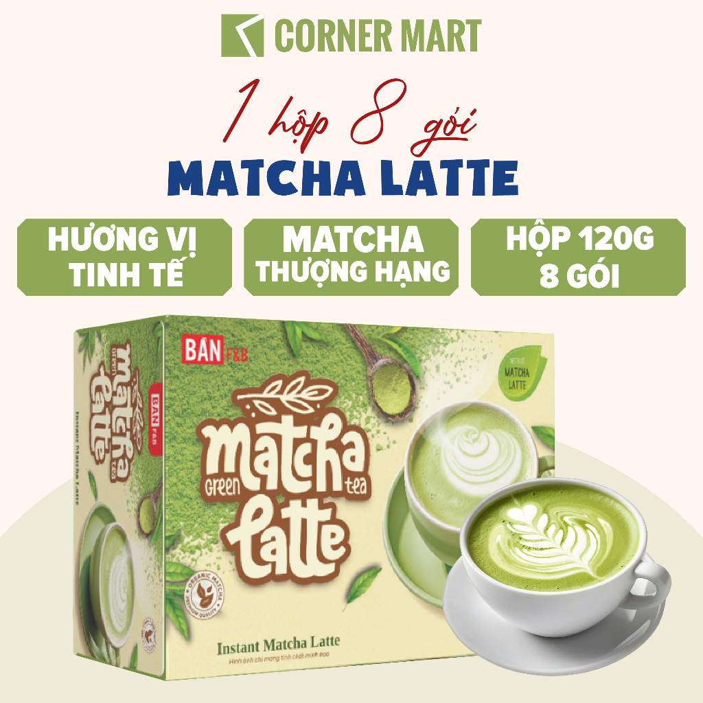 Bột Matcha Latte 120g Pha Sẵn, Matcha Sữa Chuẩn Vị F&B, Thơm Ngon Dễ ...