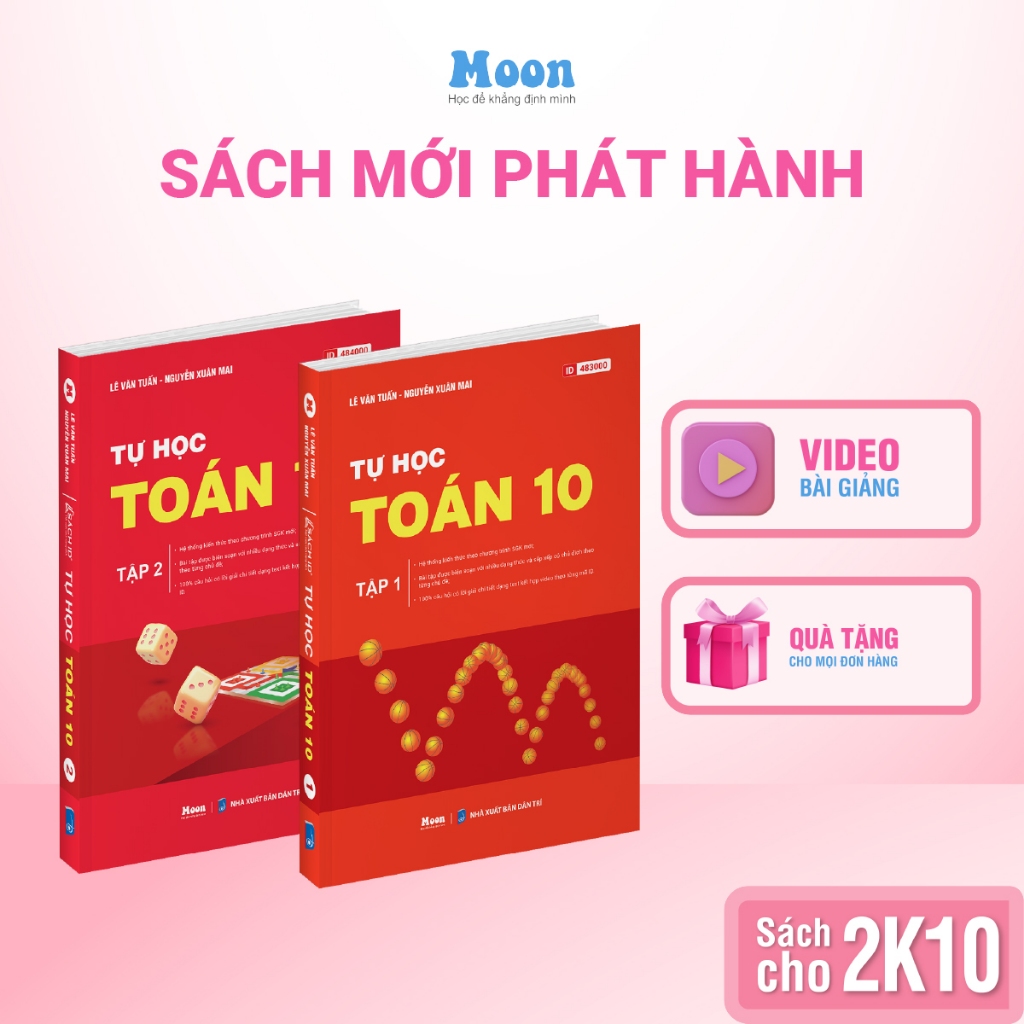 Sách - Tự học toán học lớp 10 ( tập 1 + tập 2 ) | SachID | Shopee Việt Nam