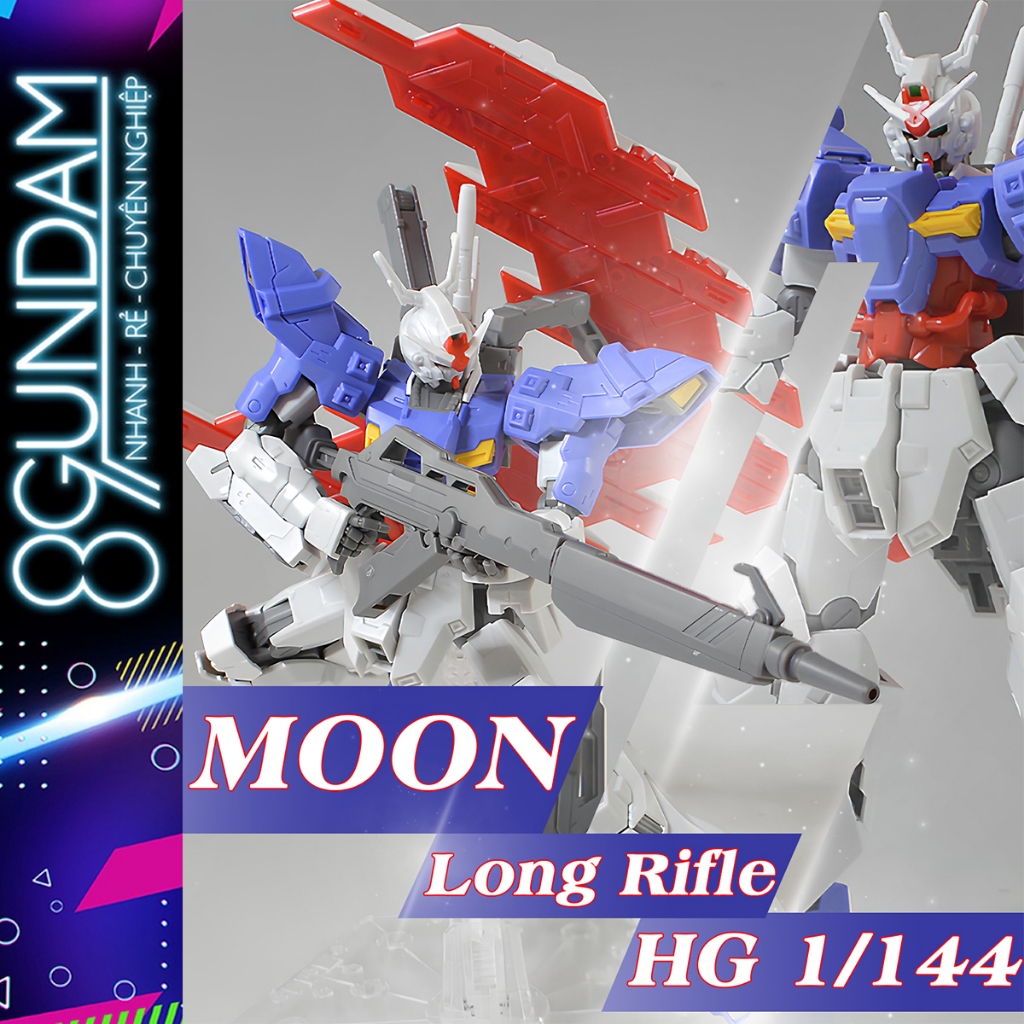 [CÓ SẴN] Mô Hình Lắp Ráp HG 215 MOON Soldier Long Rifle JJ / Star ...