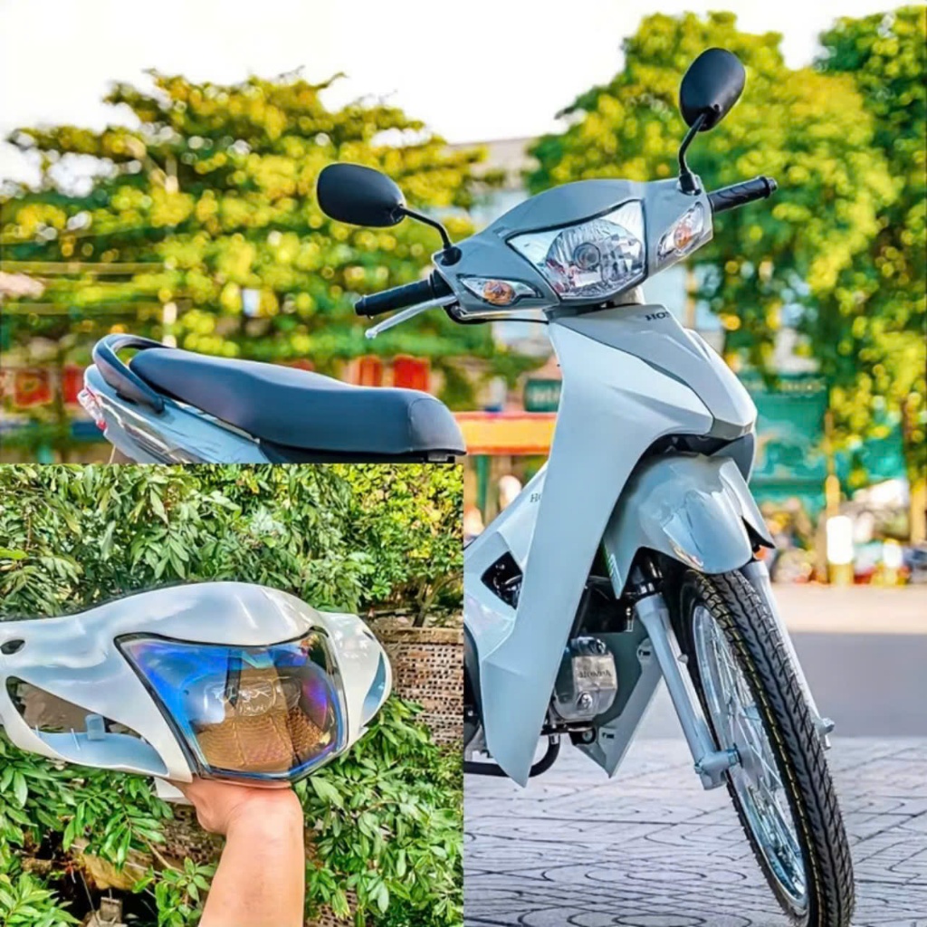Đèn Pha Zinpat WAVE 50cc 110 100 Zhipat Suruma Wave A-S100-Rs100-Rsx100 ...