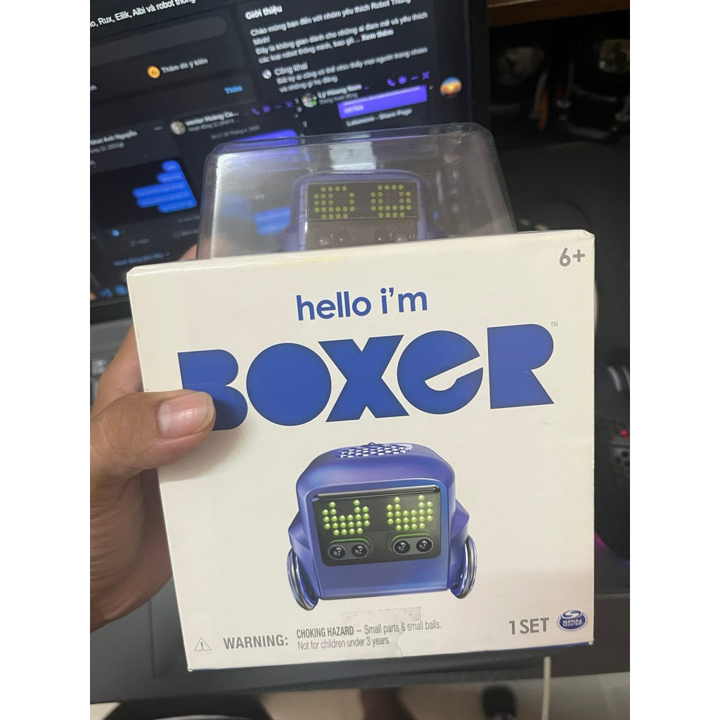 Likenew Robot Boxer thông minh – Robot mini cảm ứng, chơi game, điều ...