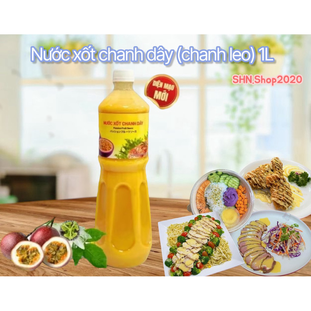 [CẢI TIẾN MỚI] NƯỚC XỐT CHANH LEO KEWPIE 1L CHAI LỚN - XỐT CHANH DÂY ...