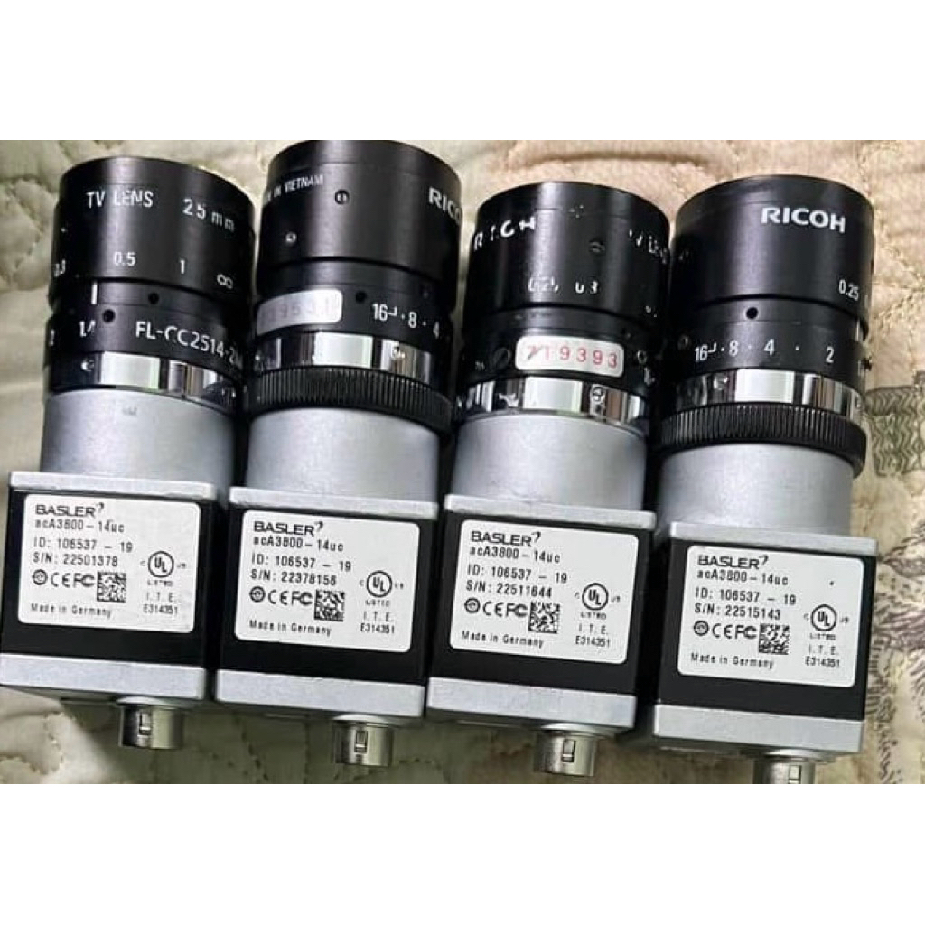 Camera Công nghiệp Basler Aca3800-14uc (cam màu) Kết nối usb 3.0 kèm ...