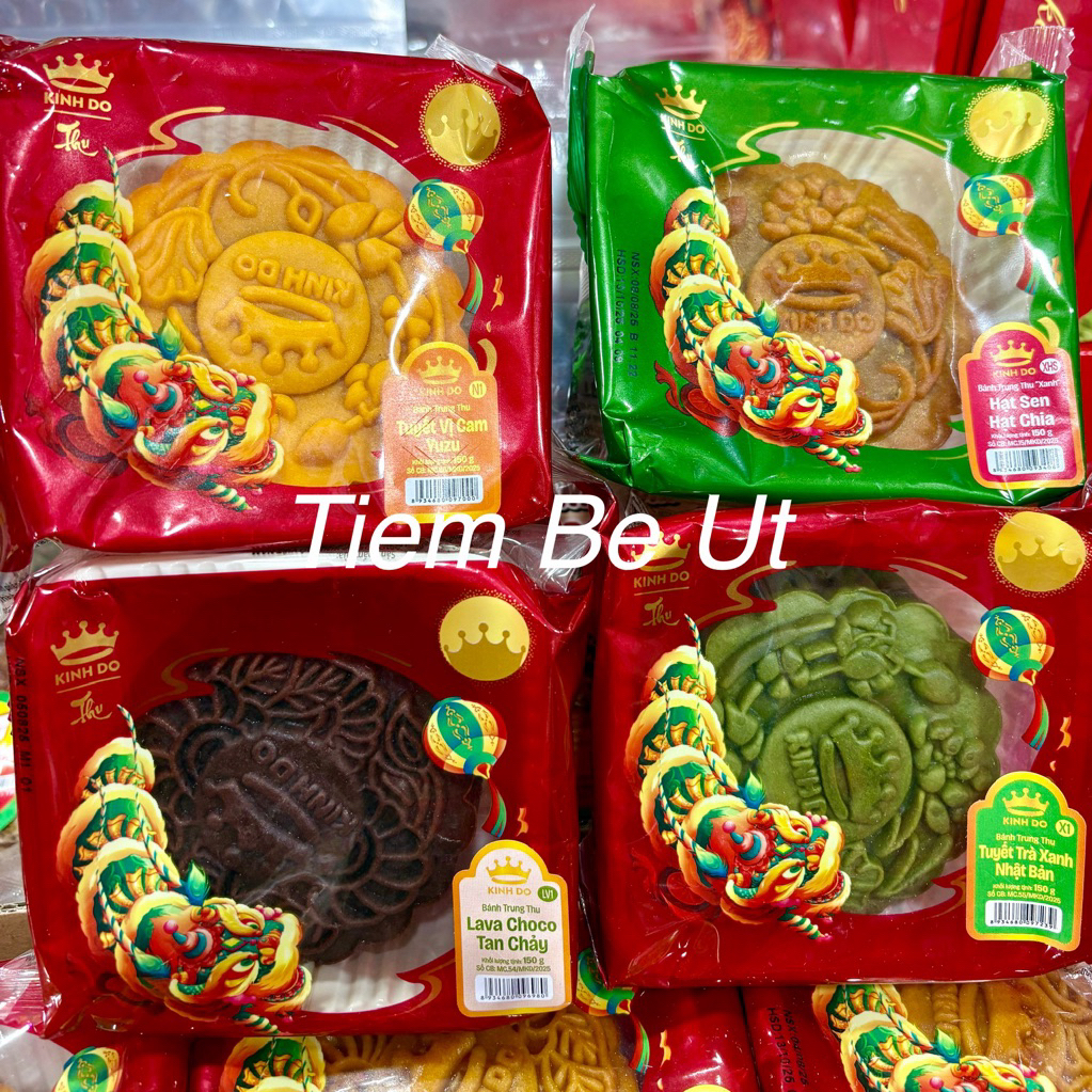 Bánh KINH DO lava choco tan chảy/tuyết vị cam yuzu/tuyết trà xanh NB ...