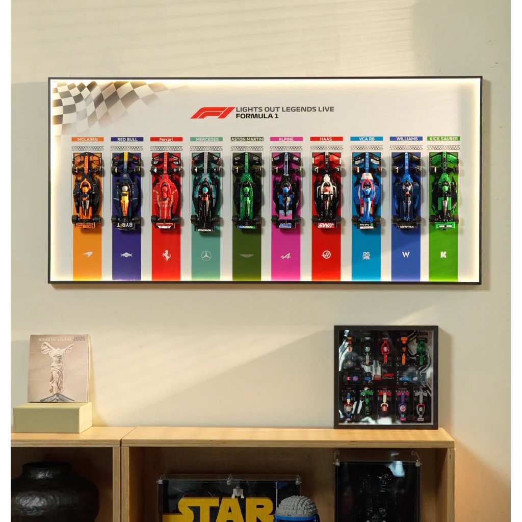 Khung treo xe F1 Speed ( set 10 xe) khung nhôm mặt mica hàng chất lượng cao | Shopee Việt Nam