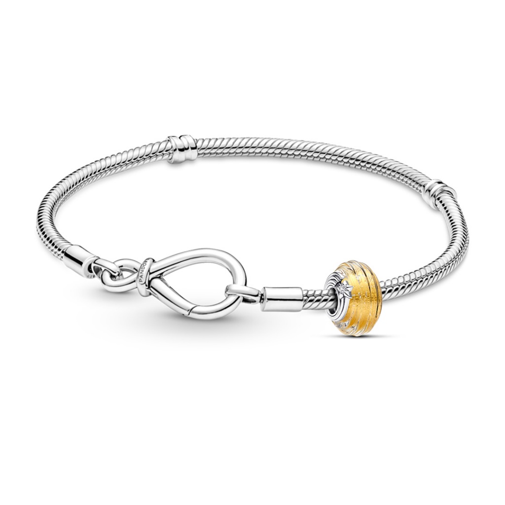 Bộ Vòng Pandora Dòng Chảy Sao Vàng | Shopee Việt Nam