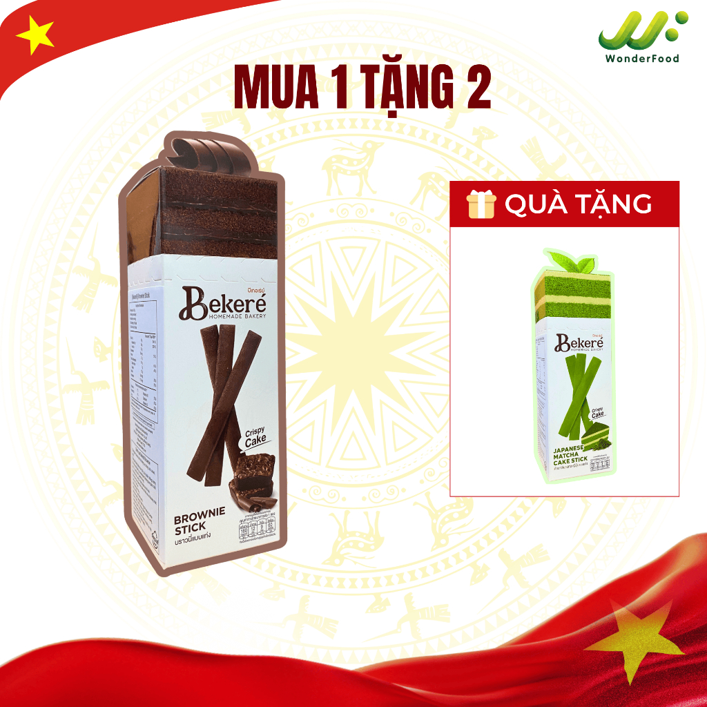 [MUA 1 THÙNG TẶNG 1 THÙNG date 17/10]Bánh que Thái Lan Bekeré -Bánh que ...