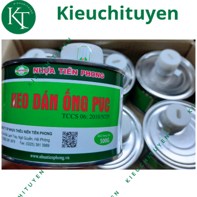 Keo gắn ống nhựa pvc, Hộp keo dán ống pvc Tiền Phong 500g hàng chính ...