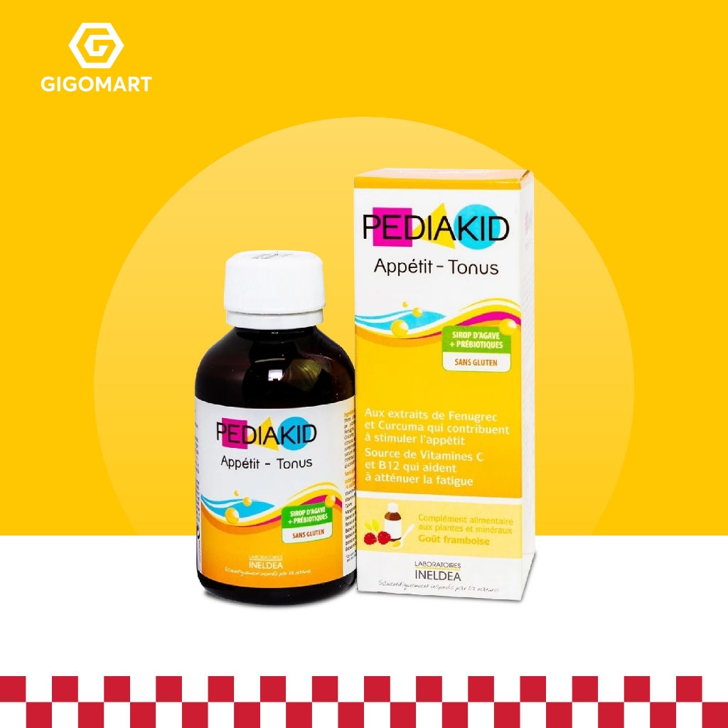 PEDIAKID APPÉTIT TONUS hỗ trợ cải thiện cảm giác thèm ăn(125ml ...